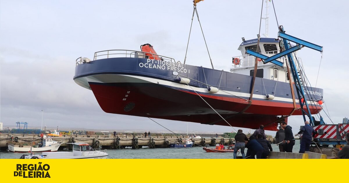 Oceano Fresco lança primeira embarcação à água – Região de Leiria