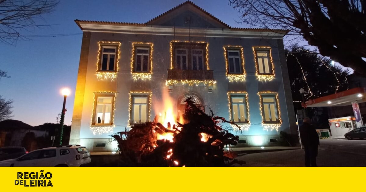 Madeiro de Natal é ponto de calor e de encontros até aos Reis - Região ...