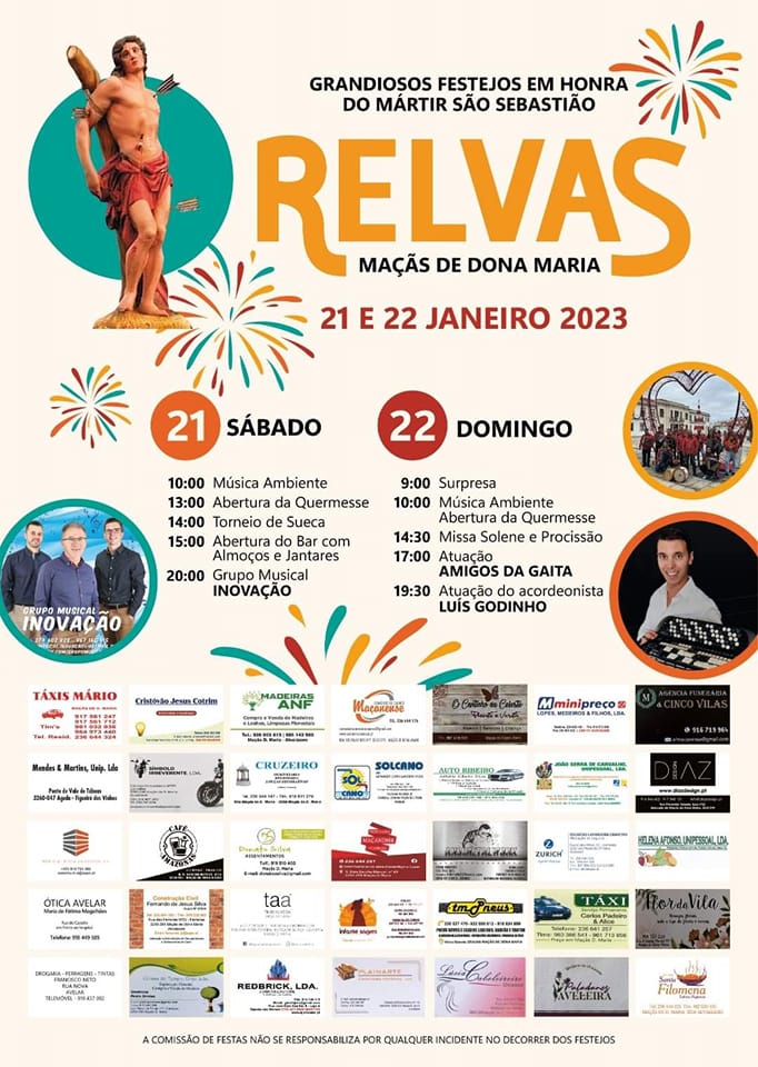 Grandiosos Festejos em Honra do Mártir São Sebastião – Região de Leiria