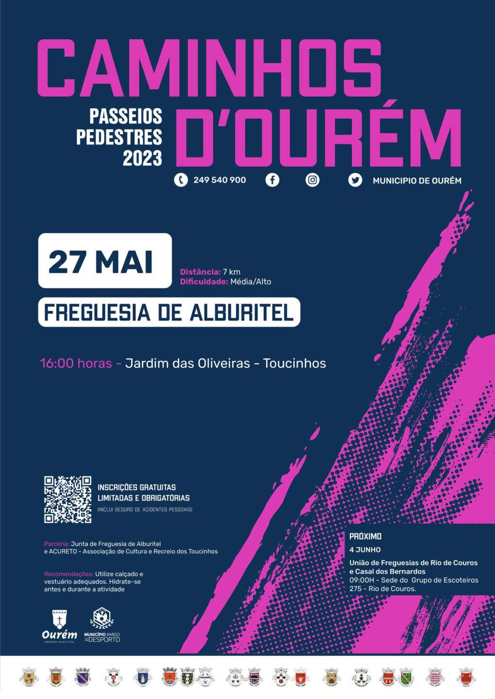 Passeios Pedestres 2023 – Alburitel – Região de Leiria