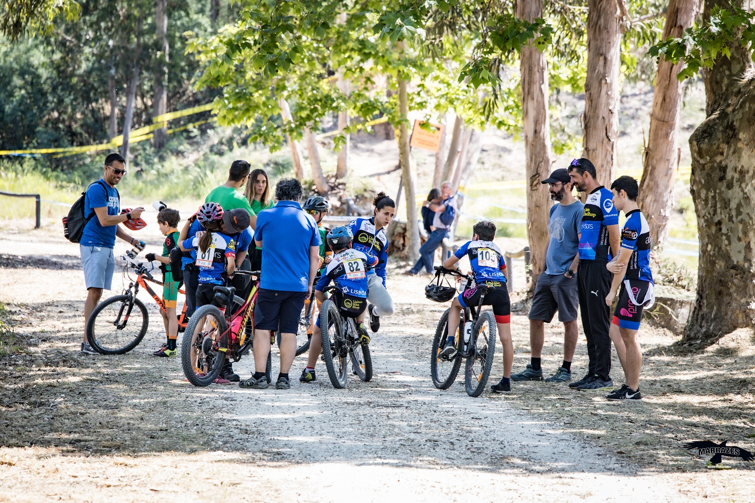 Troféu regional junta dezenas de atletas na pista de XCO de Marrazes ...
