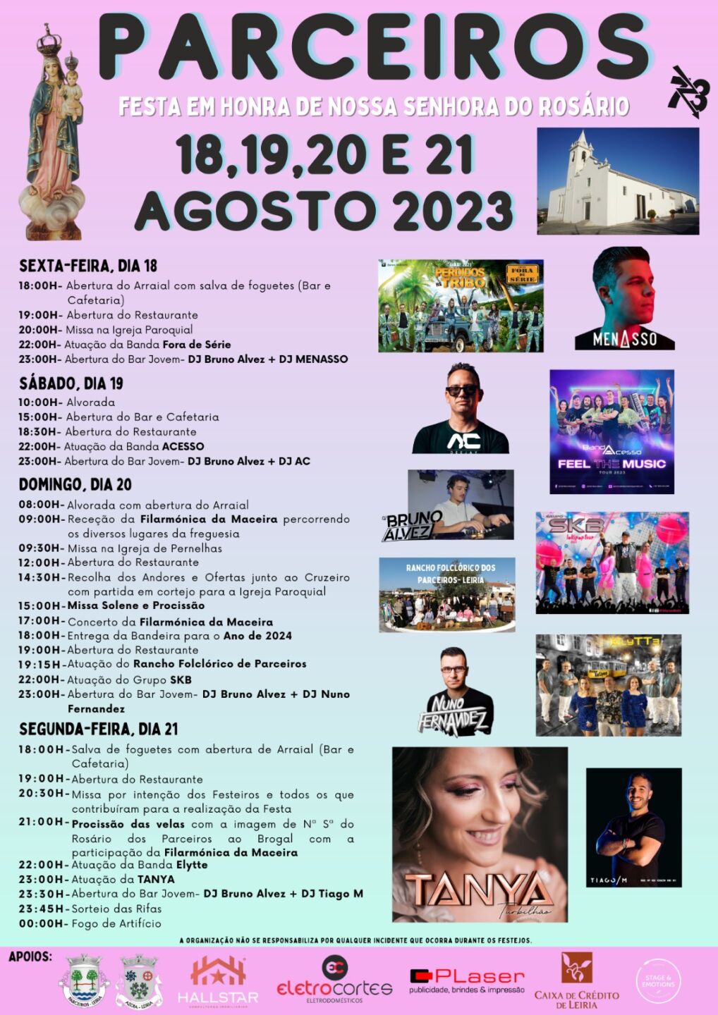 Festa em Honra de Nossa Senhora do Rosário – Região de Leiria