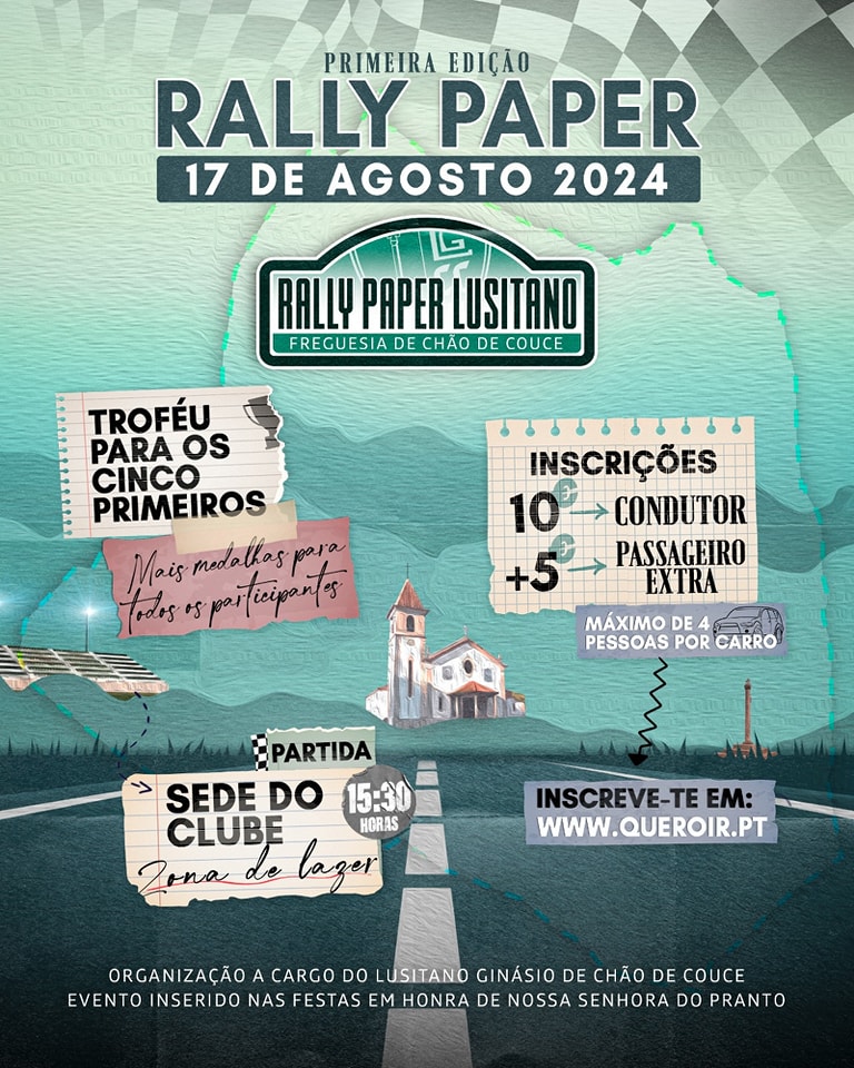 Rally Paper Lusitano em Chão de Couce – Região de Leiria