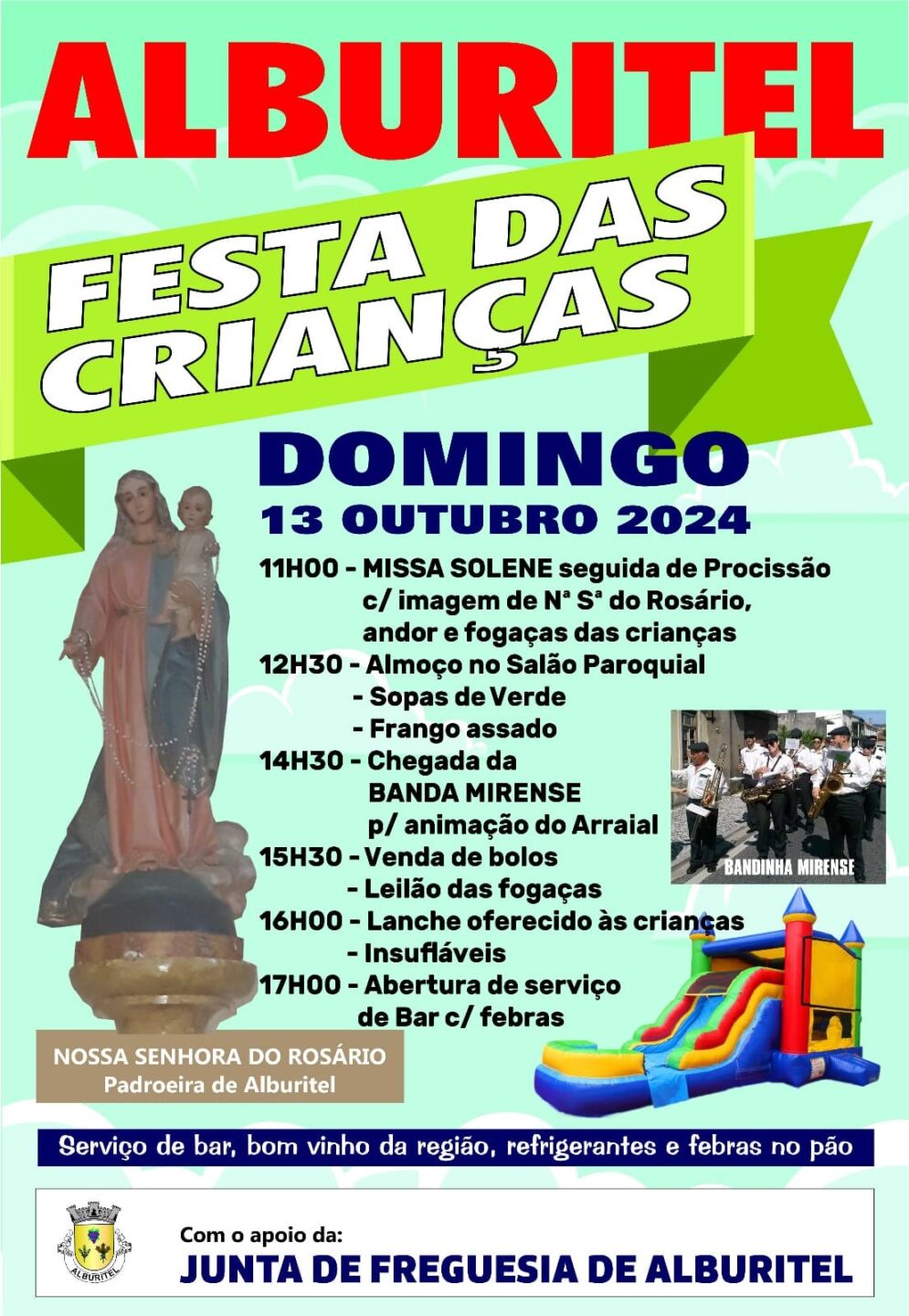 Festa das crianças em Alburitel – Região de Leiria
