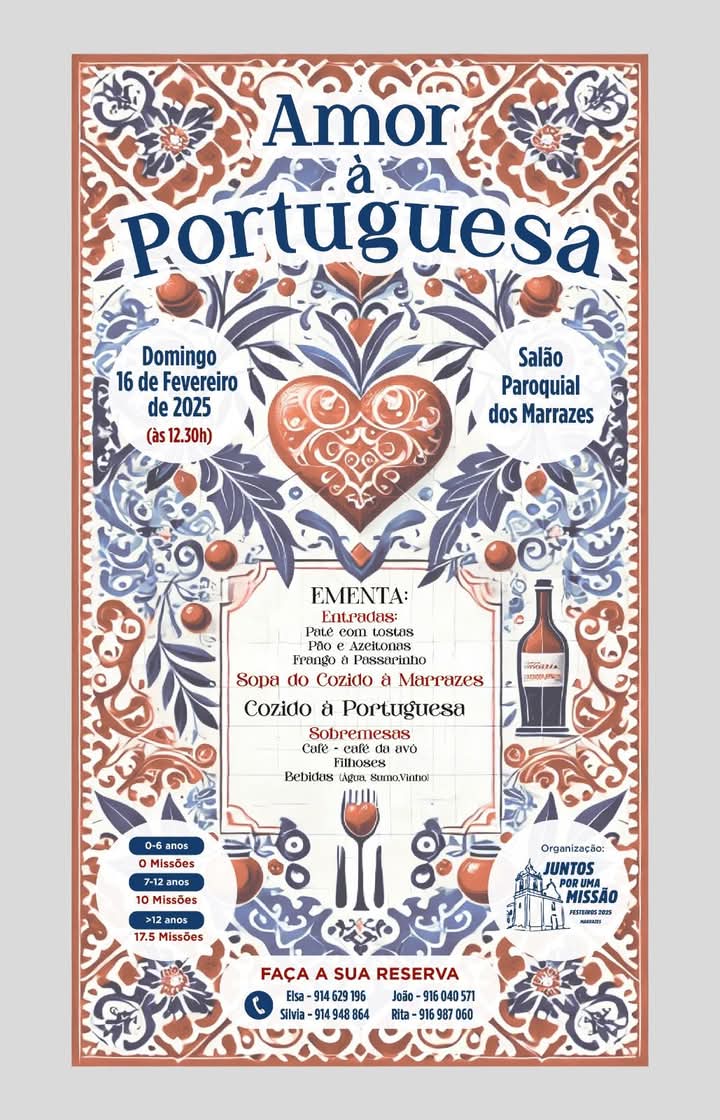 Amor à portuguesa nos Marrazes – Região de Leiria